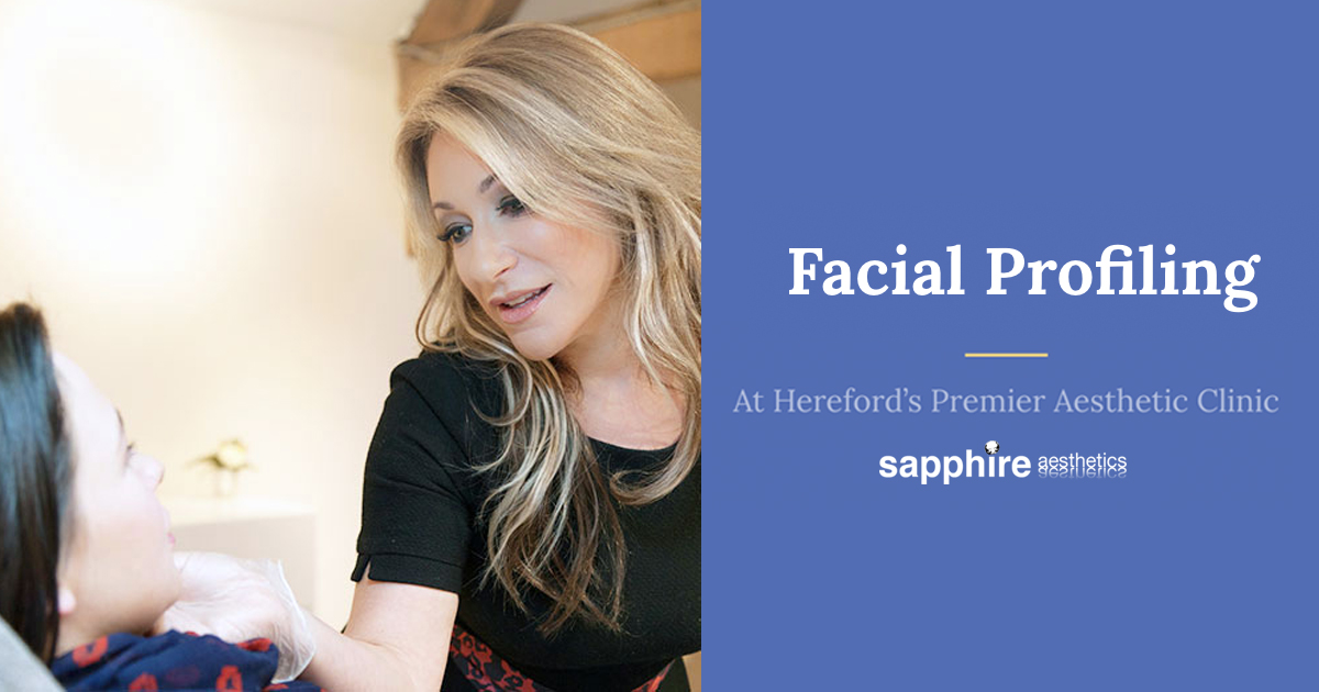 Facial profiling treatment at Sapphire Aesthetics in Hereford